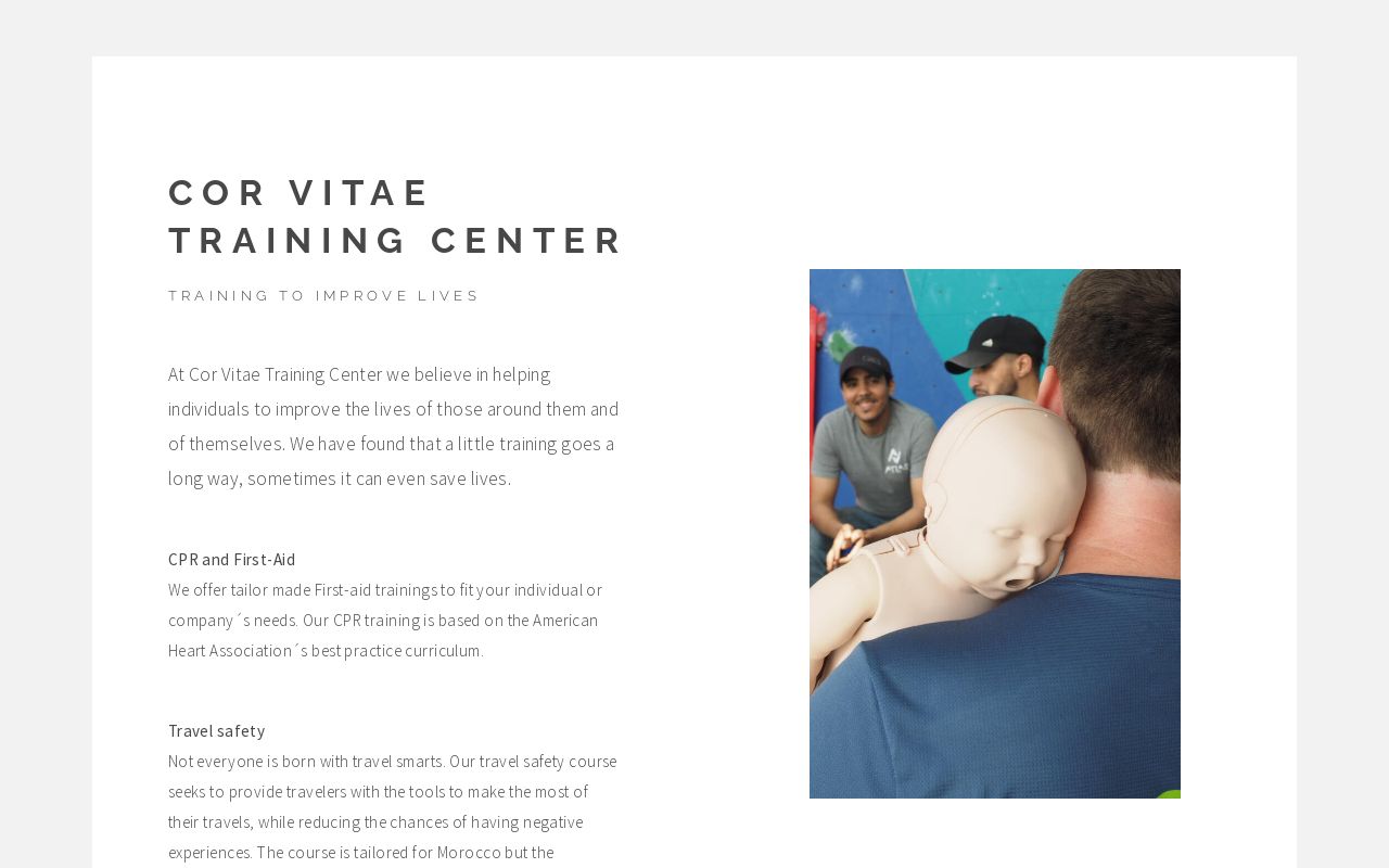Cor Vitae Training Center
